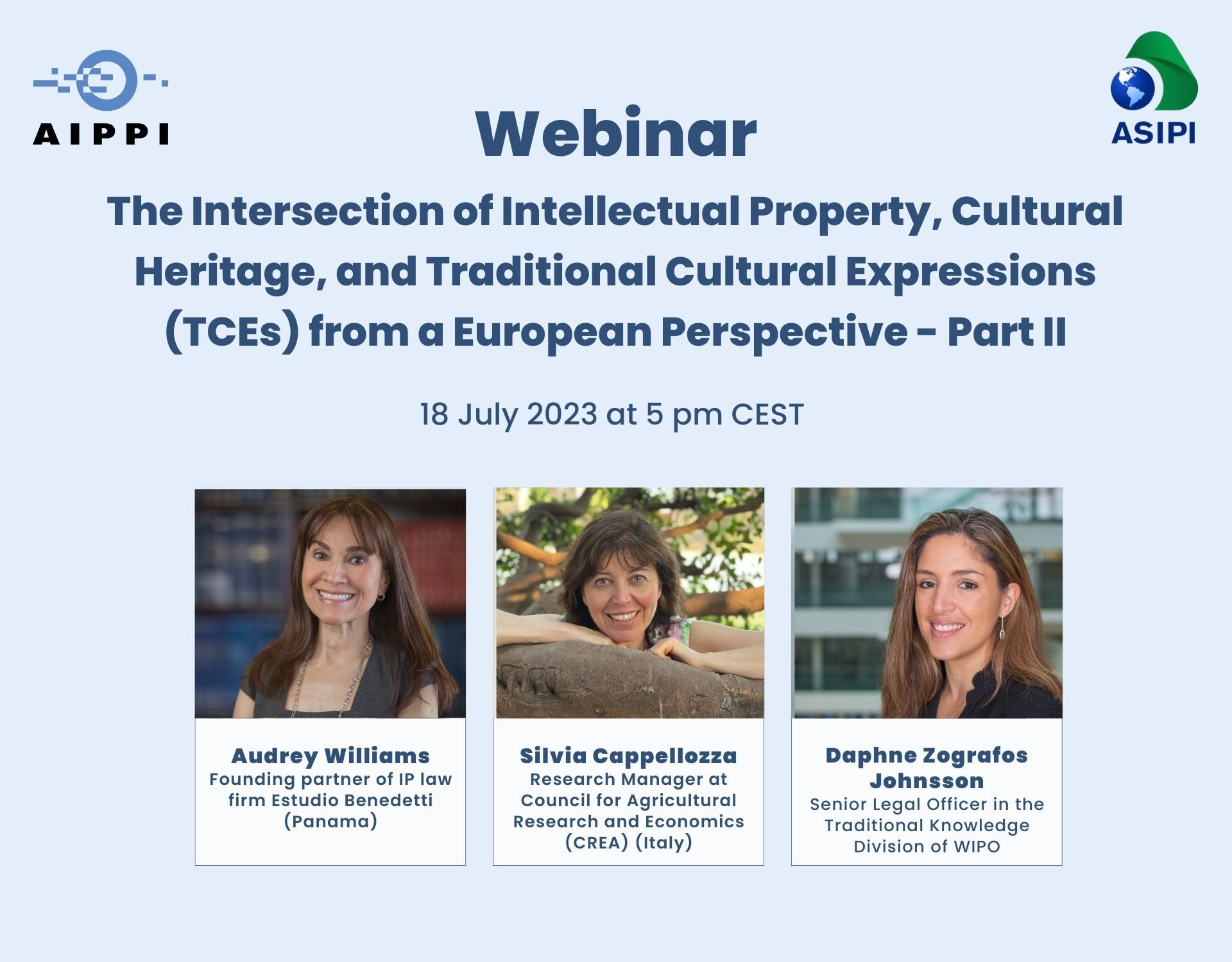 Events: meetings, seminars, conferences and webinars - AIPPI